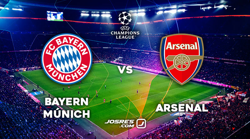 Bayern Múnich vs Arsenal por la Champions League : horario, dónde ver en vivo y formaciones - JOSRES